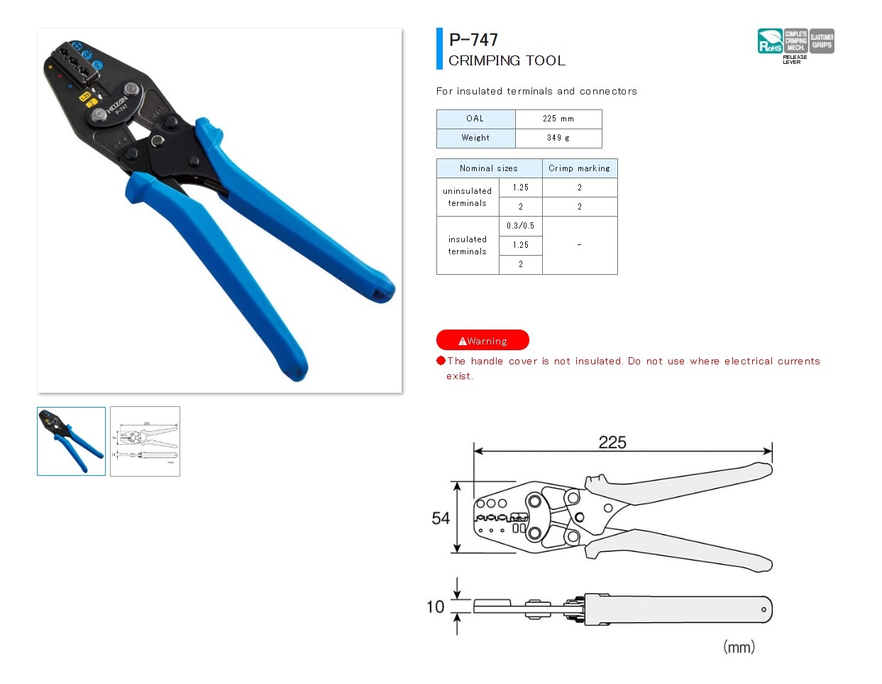 Ichiban Precision Sdn Bhd - Hozan - Hozan Crimping Tool